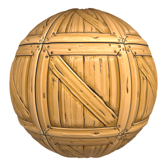 Cartoon Box 01 | FREE tiles materials | BlenderKit