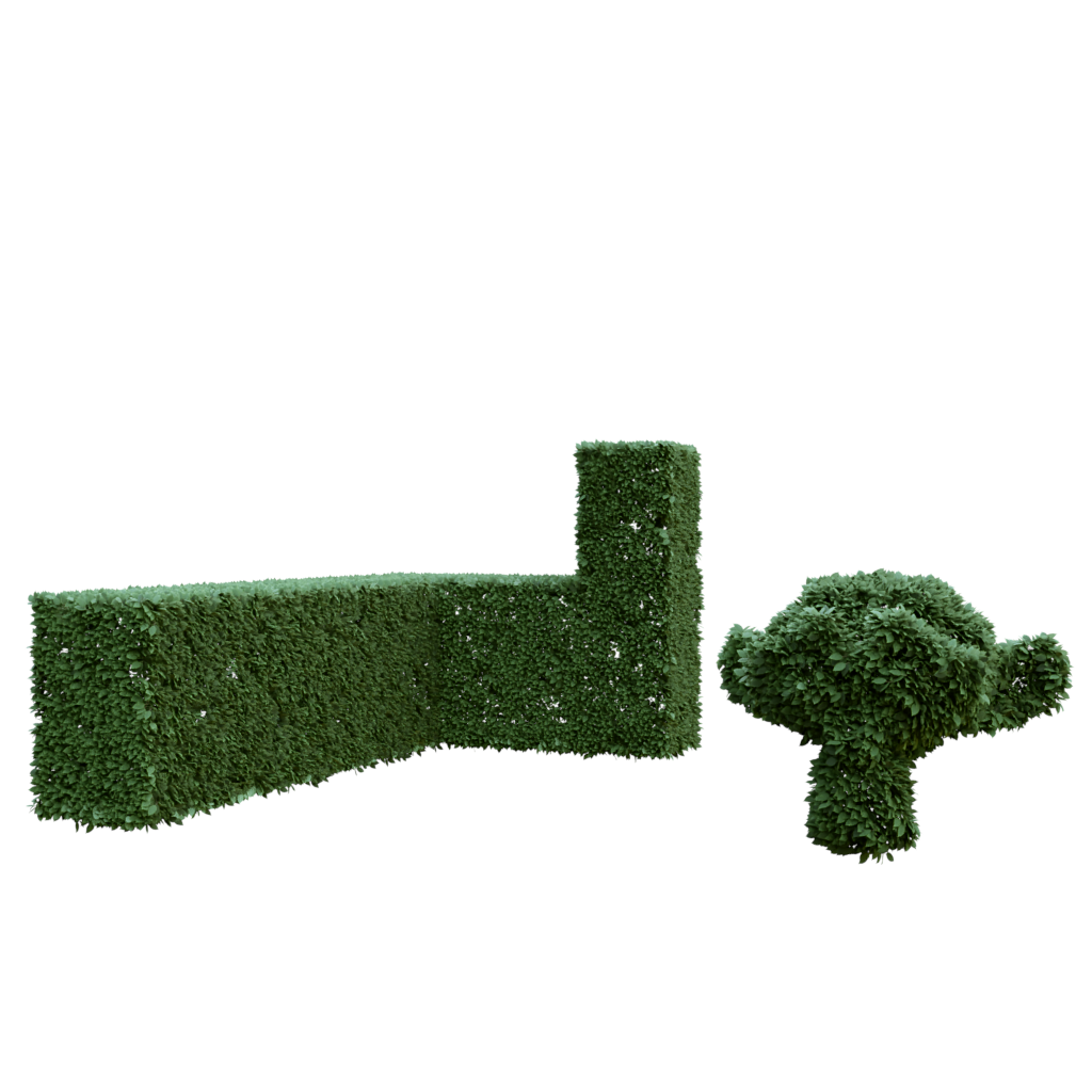 Automatique geonode bush | Outdoor Plants models | BlenderKit