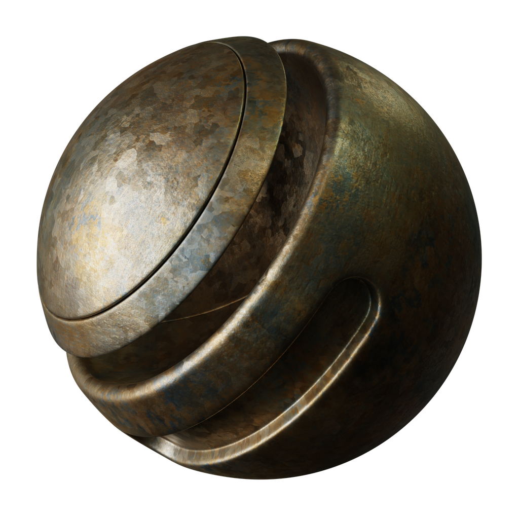 Blenderkit Download The Free Galvanized Metal Material