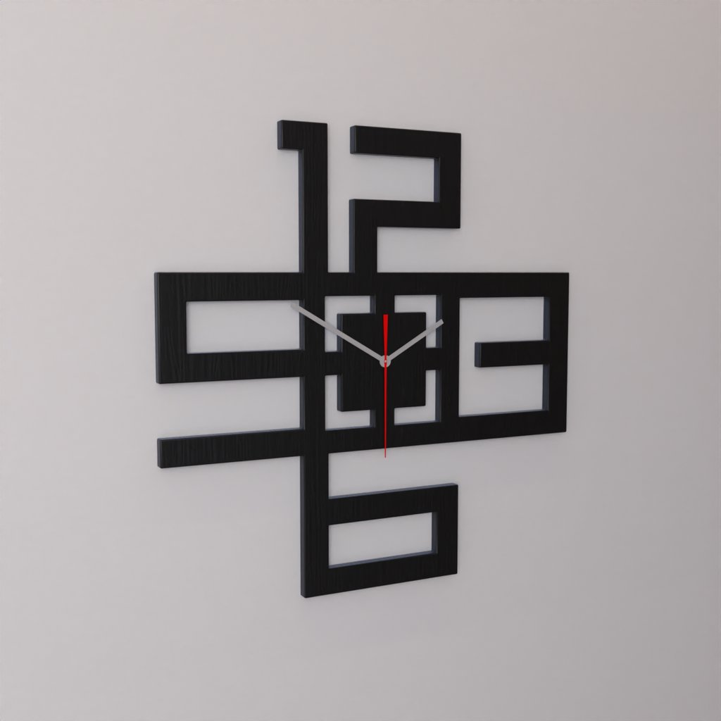 Wall clock | Clocks models | BlenderKit