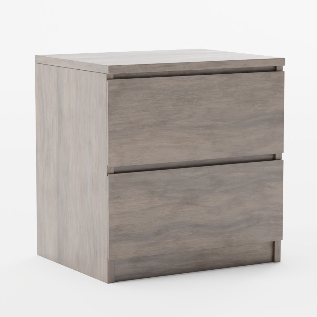Bedside Table | FREE Tables models | BlenderKit