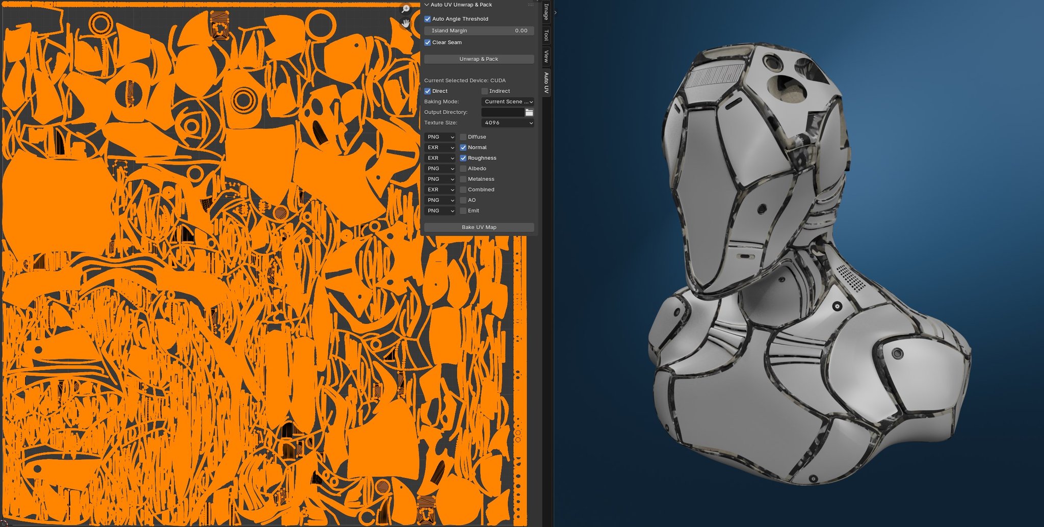 Auto UV Unwrap & Pack 2.0: Seamless UV Mapping | BlenderKit
