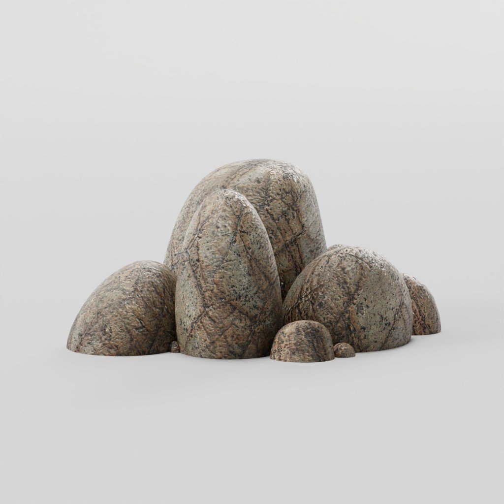 Rocks - Architectural | Exterior Elements models | BlenderKit