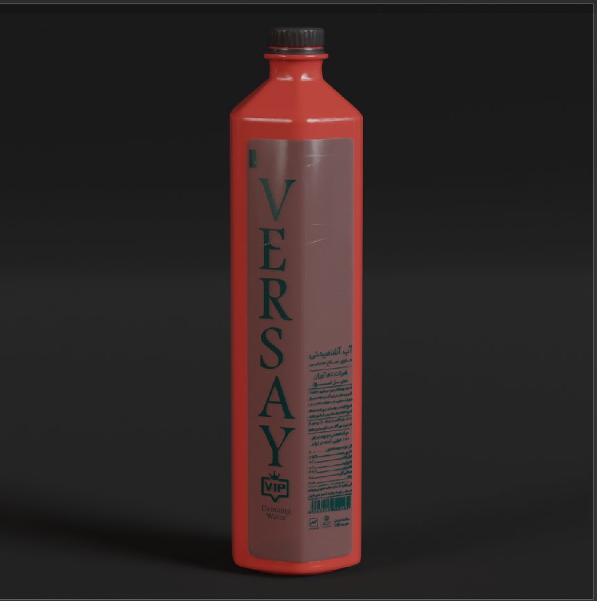Commercial Water Bottle | FREE Beverages models | BlenderKit