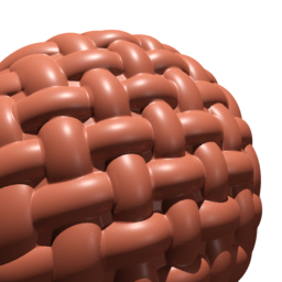 weave rounded | FREE fabric brushes | BlenderKit