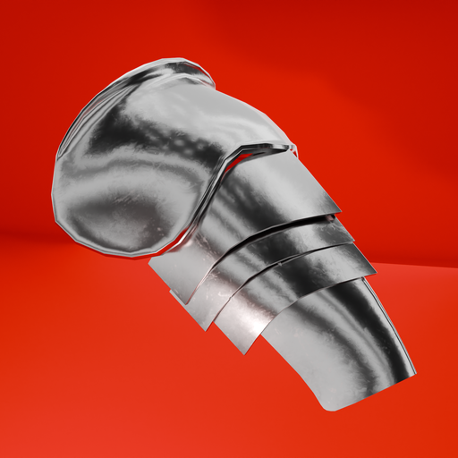 BlenderKit | Download the Shoulder armor model