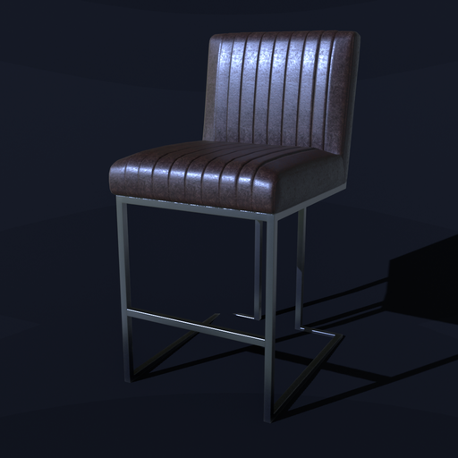 Leather Office Chair | Desk Chairs models | BlenderKit