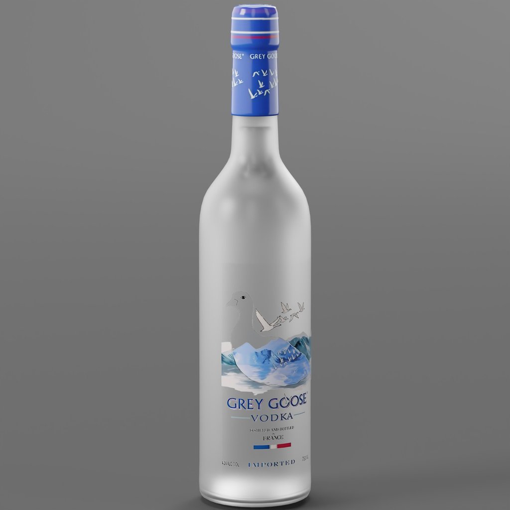 Gray Goose Vodka | Beverages models | BlenderKit