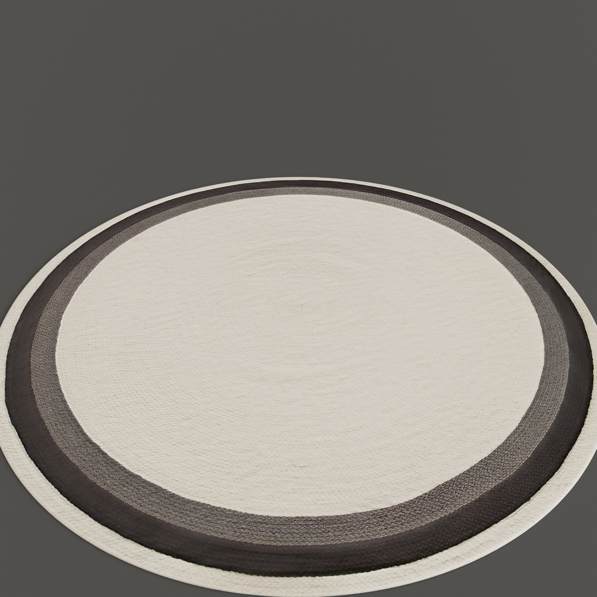 Black circle round carpet | FREE Carpets models | BlenderKit