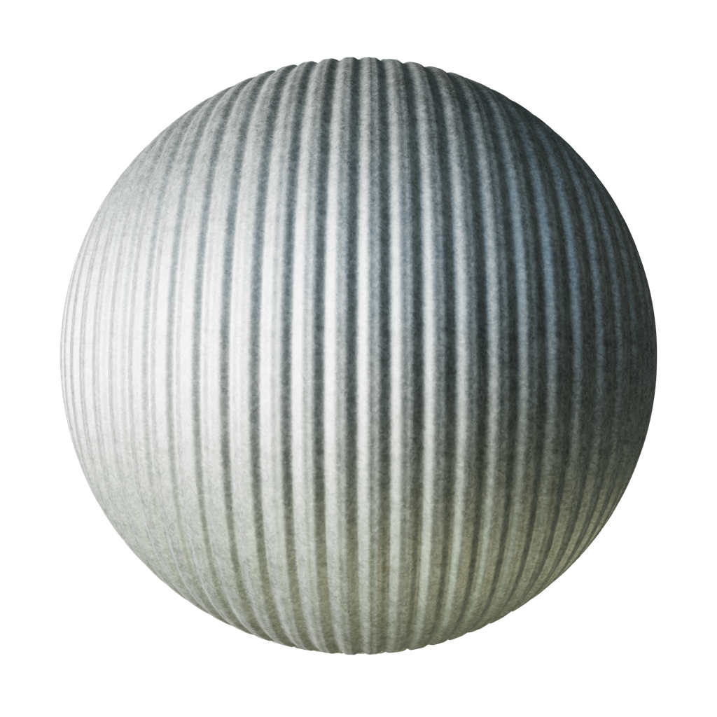 Corrugated Steel | FREE metal materials | BlenderKit