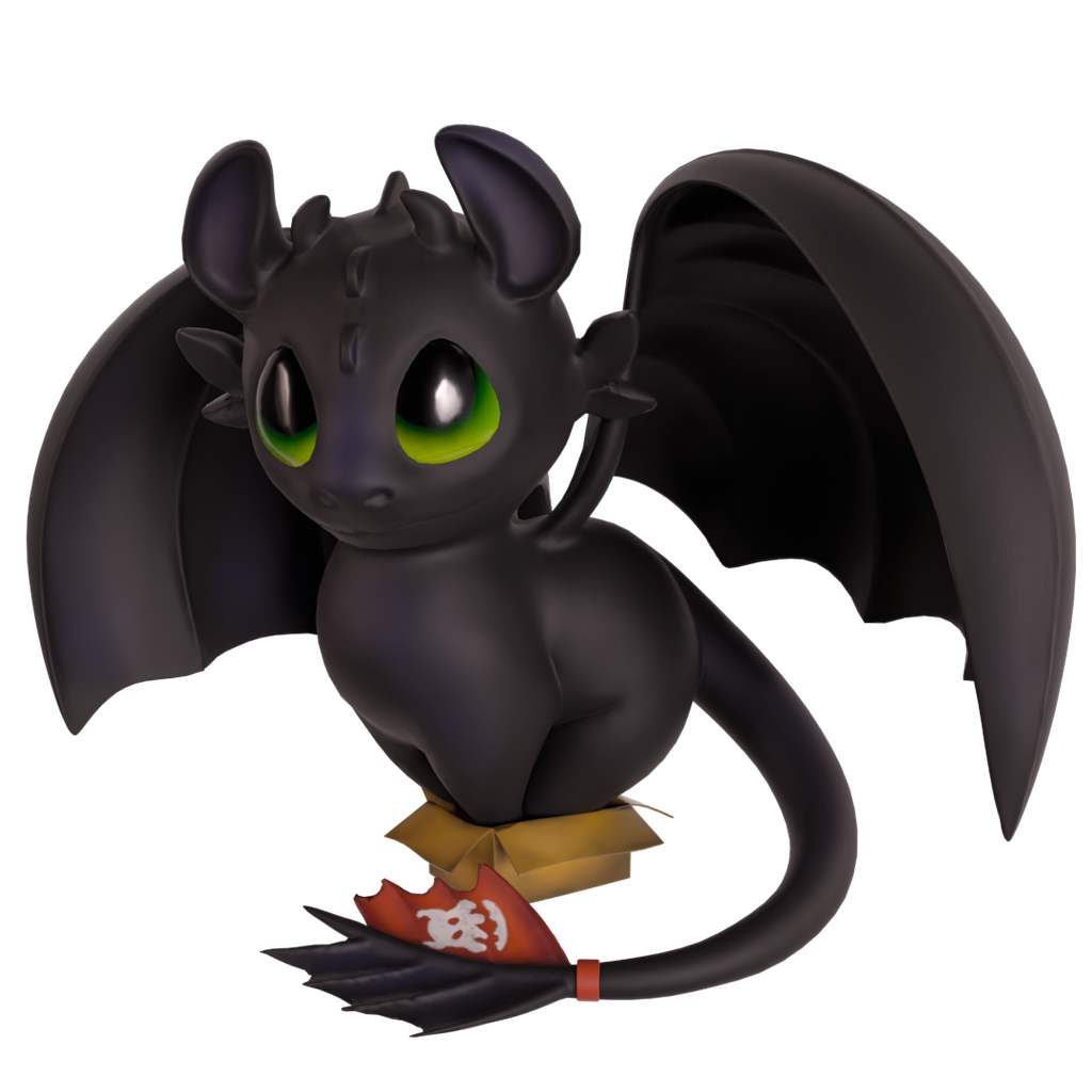 Toothless | Reptiles models | BlenderKit