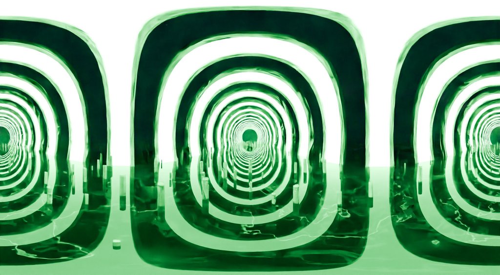 Green Tunnel HDRI | Abstract HDRis | BlenderKit