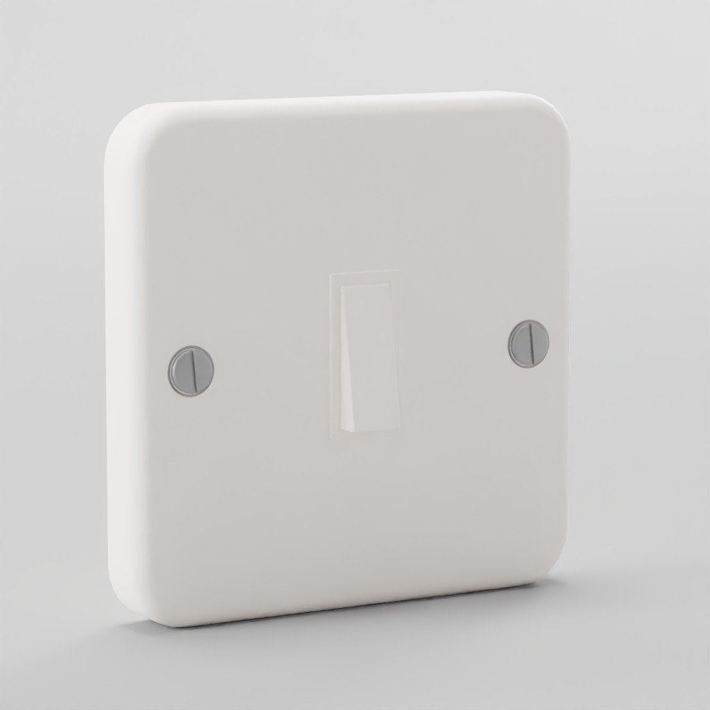 Light Switch Single | Home Appliances models | BlenderKit