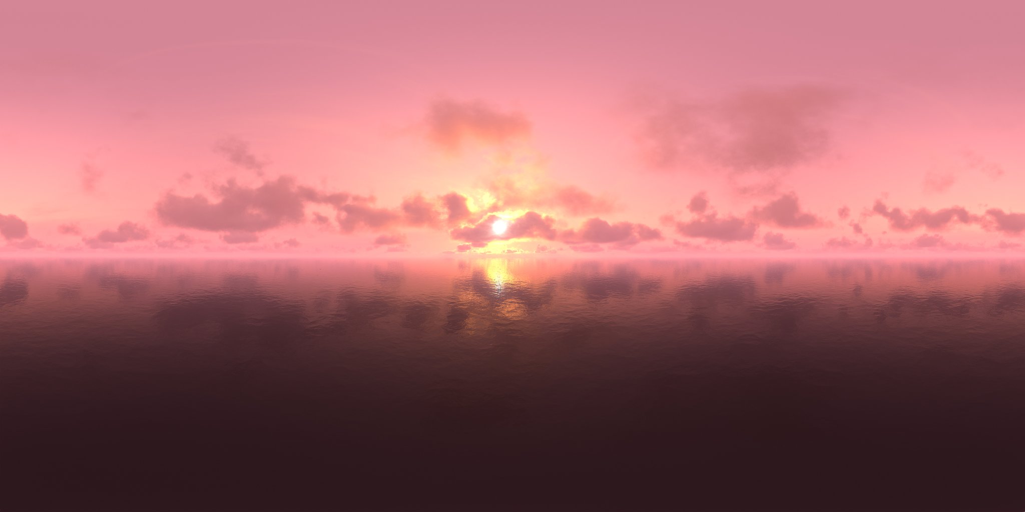 Pink sunset | Nature HDRis | BlenderKit