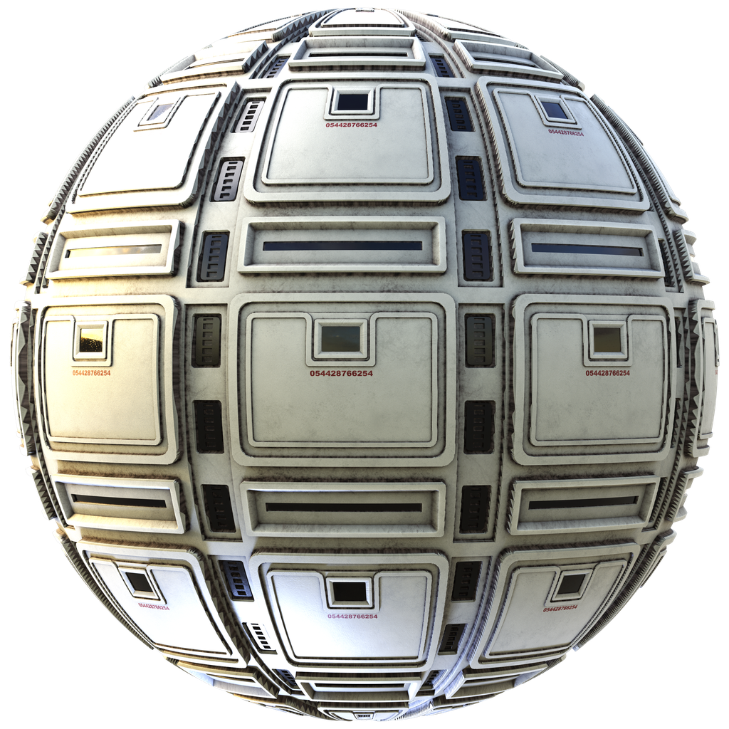 Scifi Panels 10 | FREE tech materials | BlenderKit