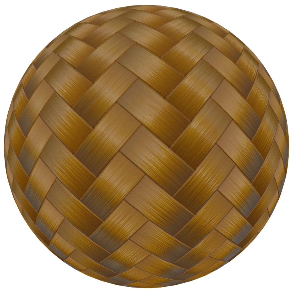 Bamboo Woven | FREE wood materials | BlenderKit