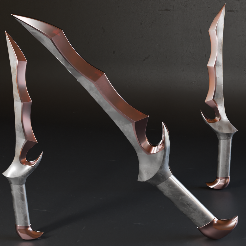 MK BaseMesh Dagger 035 | Historical Weapons models | BlenderKit