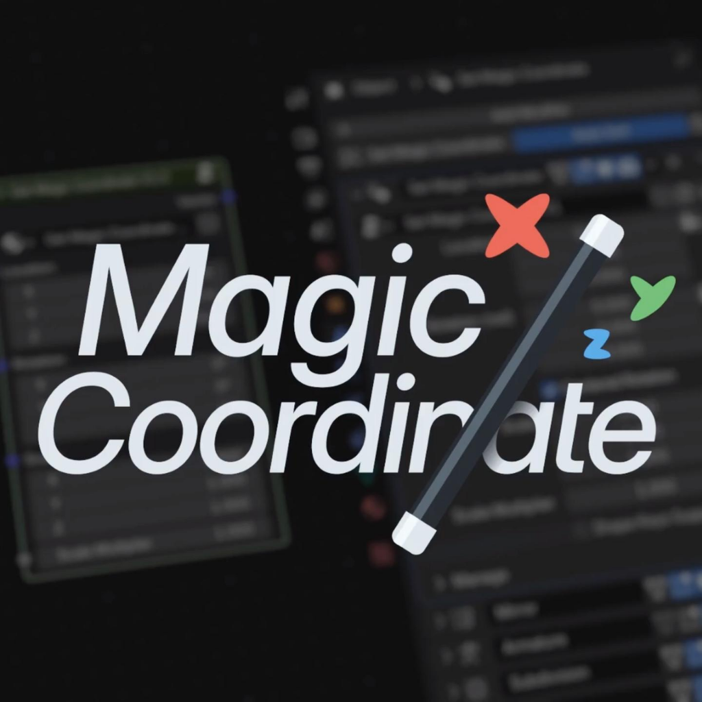 Magic Coordinate Add-on: Dynamic Mapping For Blender | BlenderKit