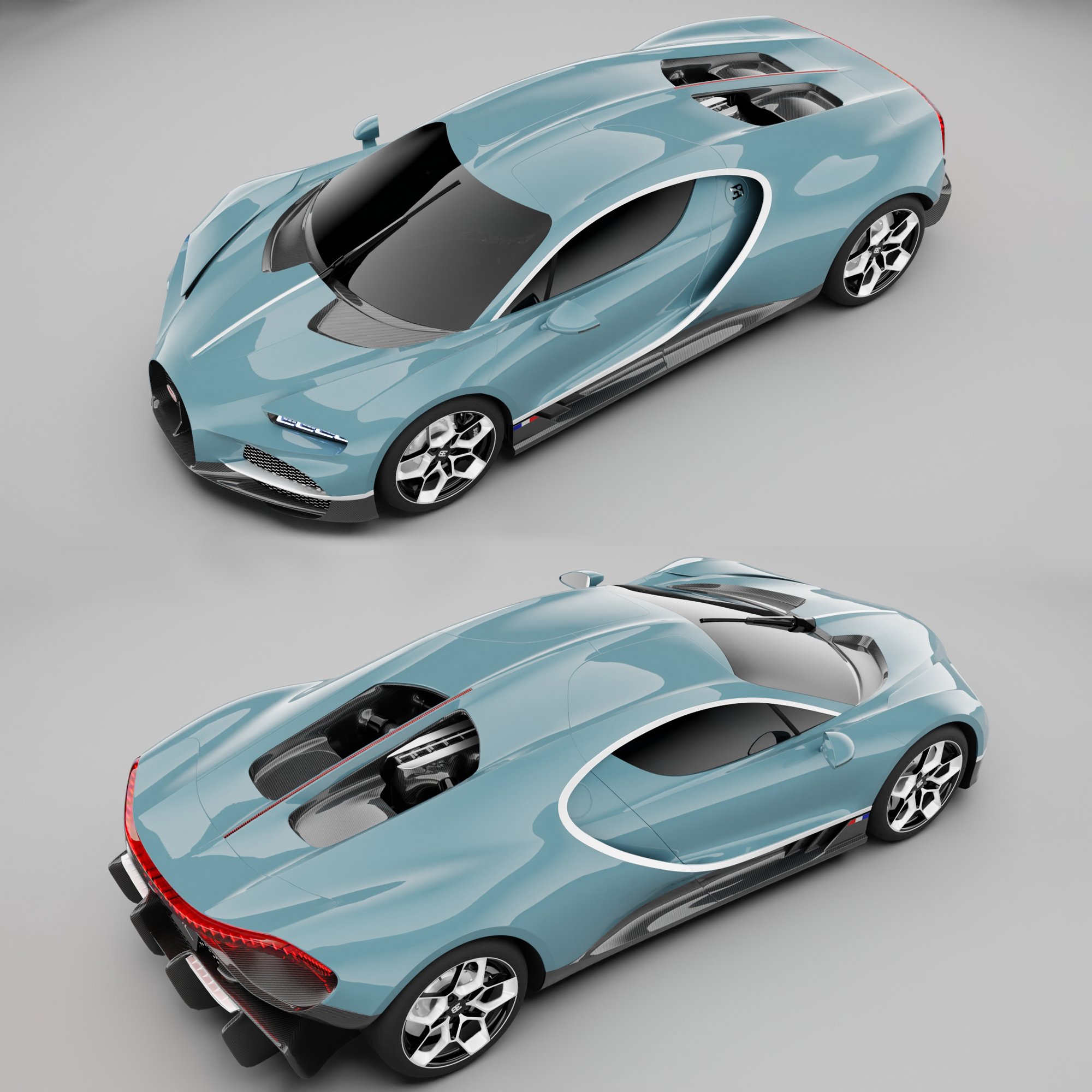 Bugatti Tourbillon | Race Cars models | BlenderKit