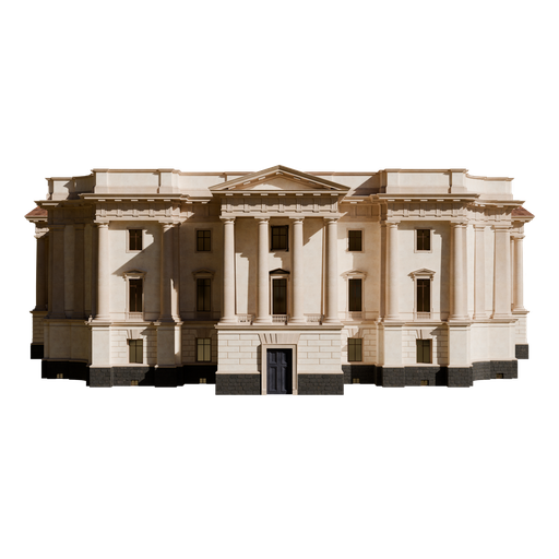 Neoclassical Palace | Historic Buildings models | BlenderKit