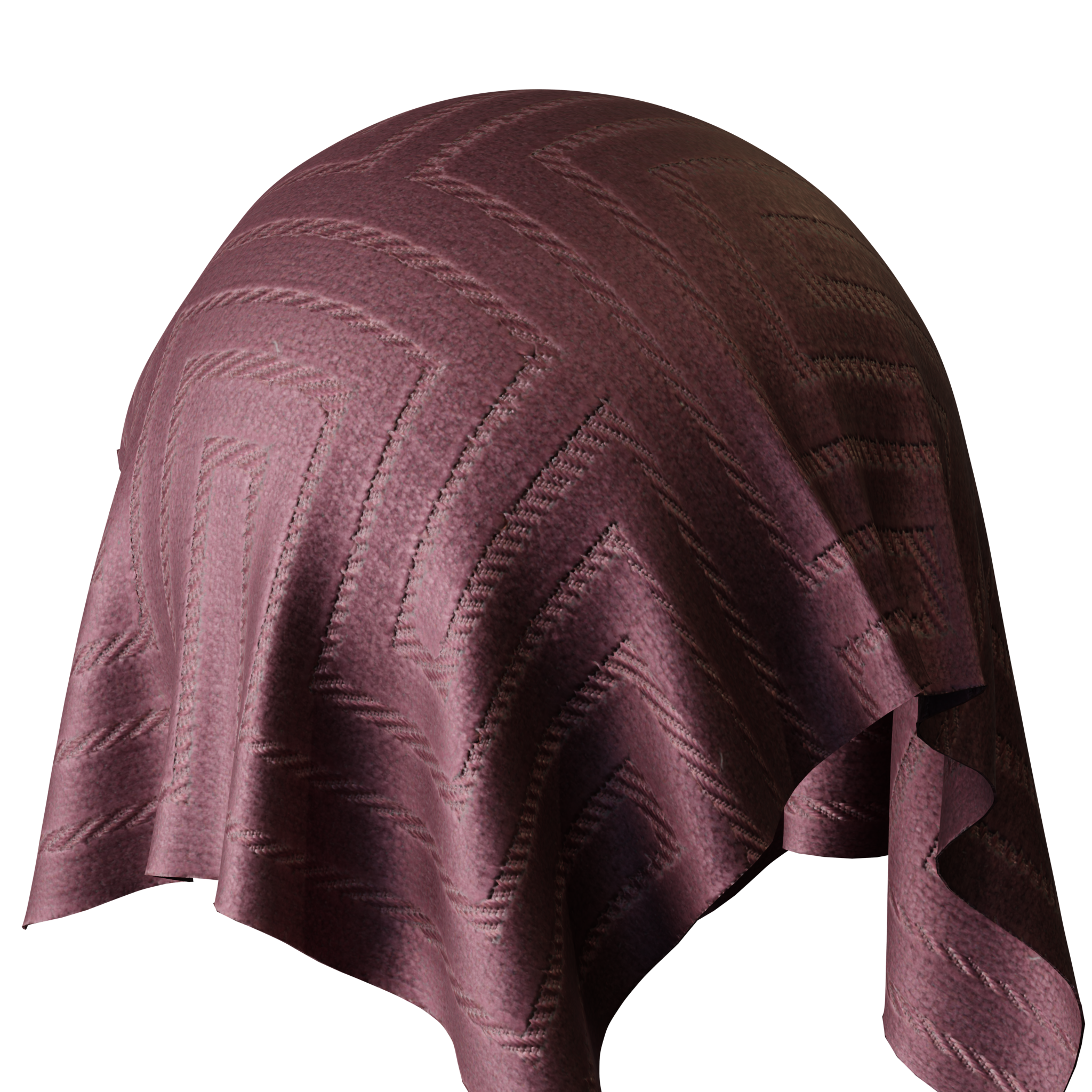 Geometric Purple Velvet | FREE Velvet Fabric 3D Materials materials ...