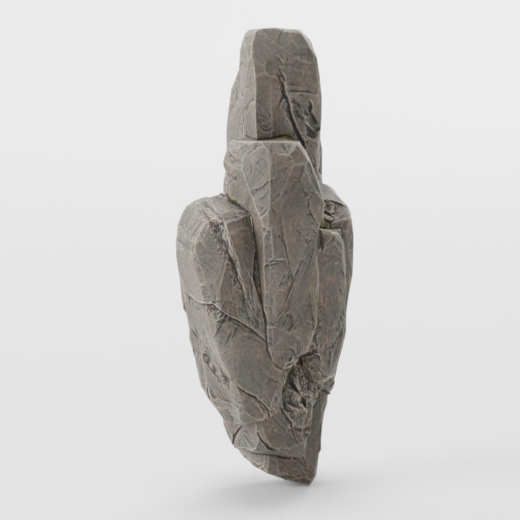 Rock Cliff 1 | 3D Terrain models | BlenderKit