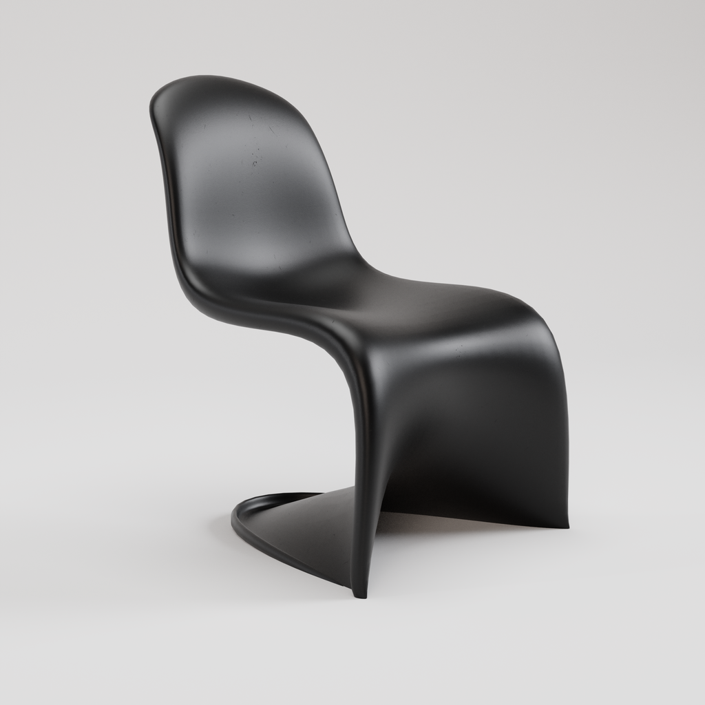 Modern plastic chair | FREE Sitting Chairs models | BlenderKit
