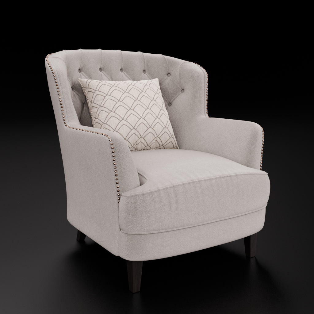 Armchair GDF Studio Teton | Armchairs models | BlenderKit