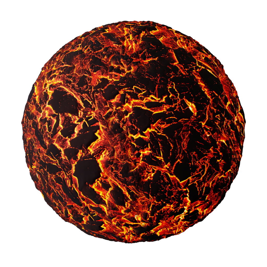 Lava | FREE rock materials | BlenderKit