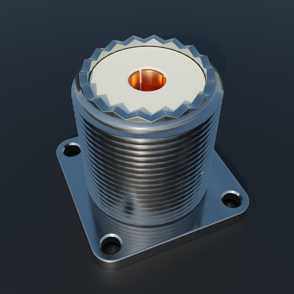 BlenderKit | Download the FREE So-239 model