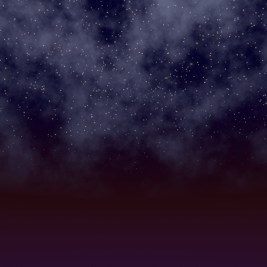 Starry Night | Nature scenes | BlenderKit