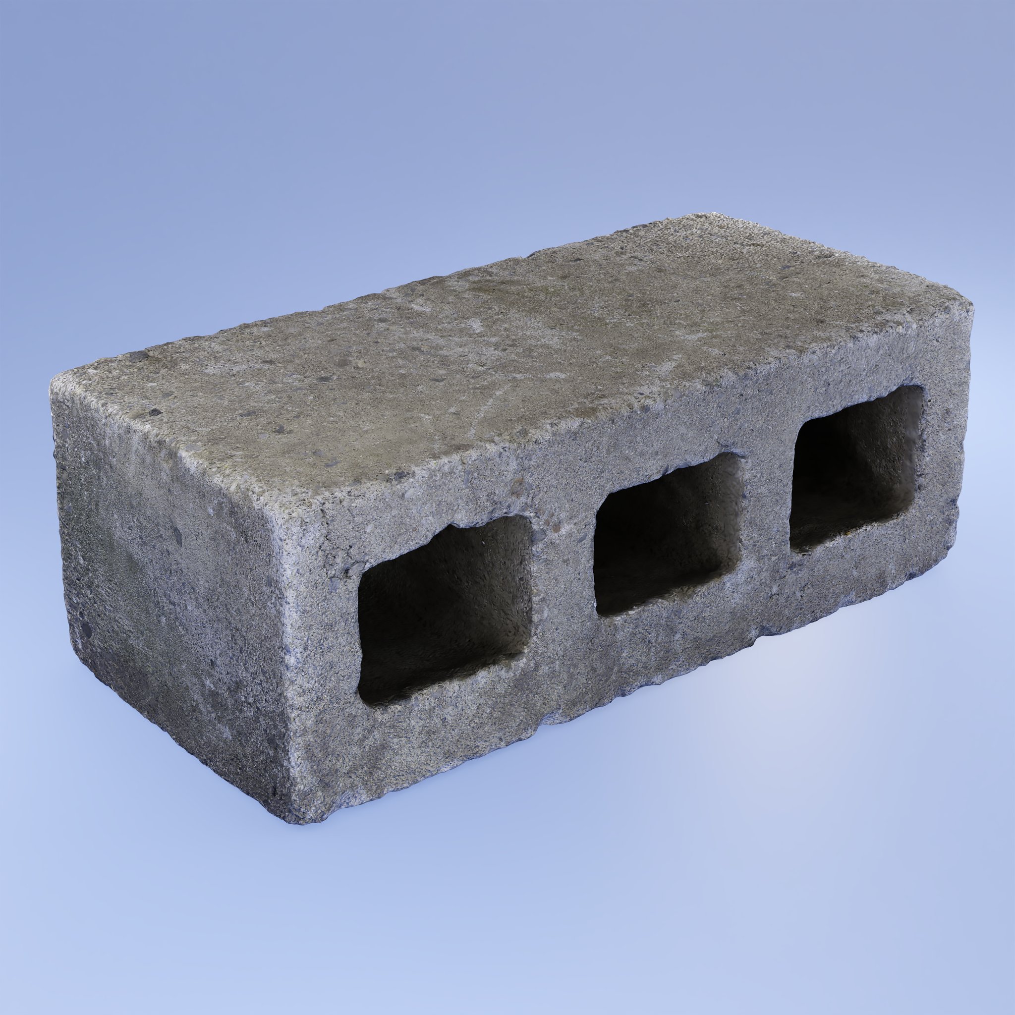 Concrete bloc construction masonry brick | Industrial models | BlenderKit
