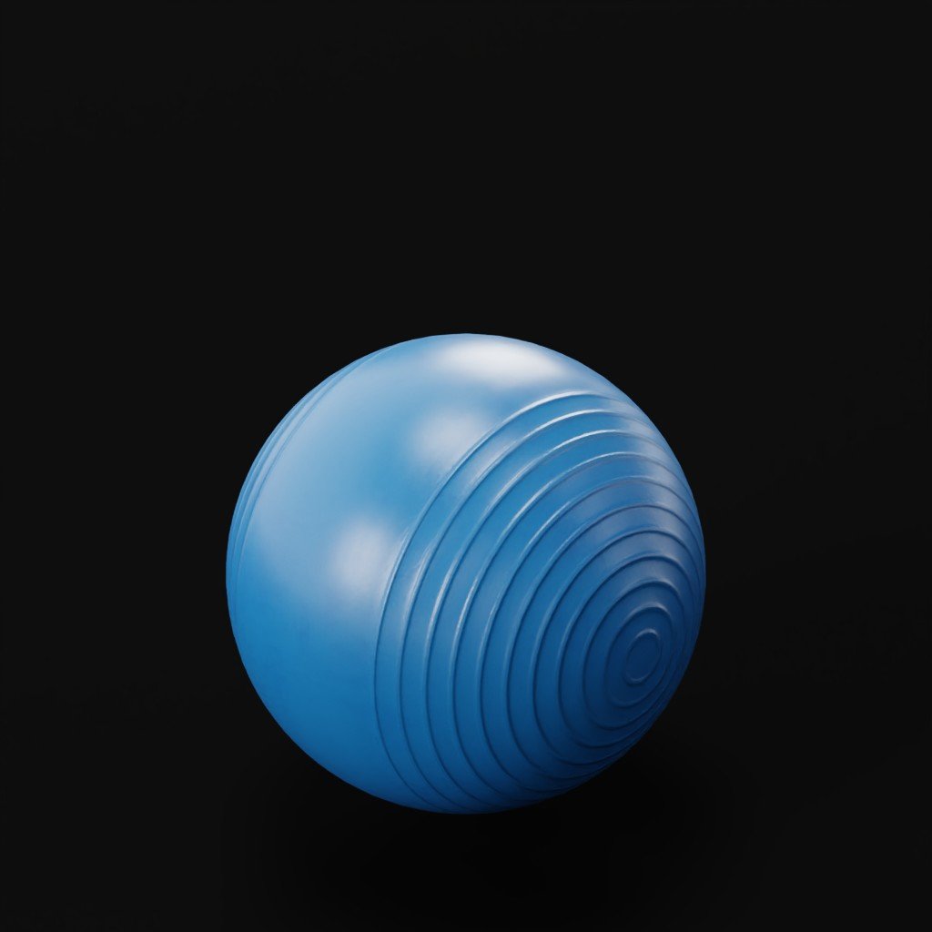 Exercise Ball | Gyms models | BlenderKit