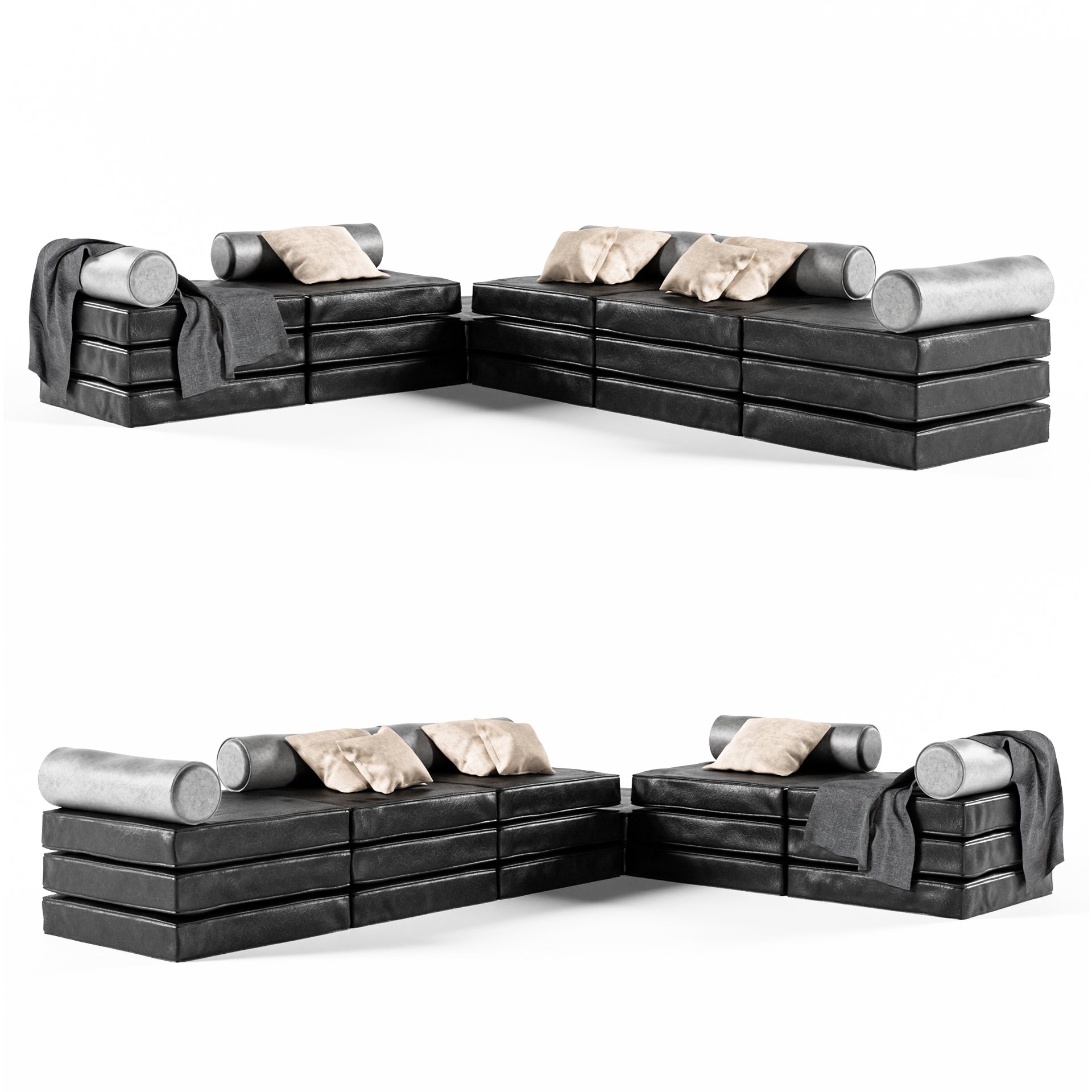 Leather Sofa | Sofas models | BlenderKit