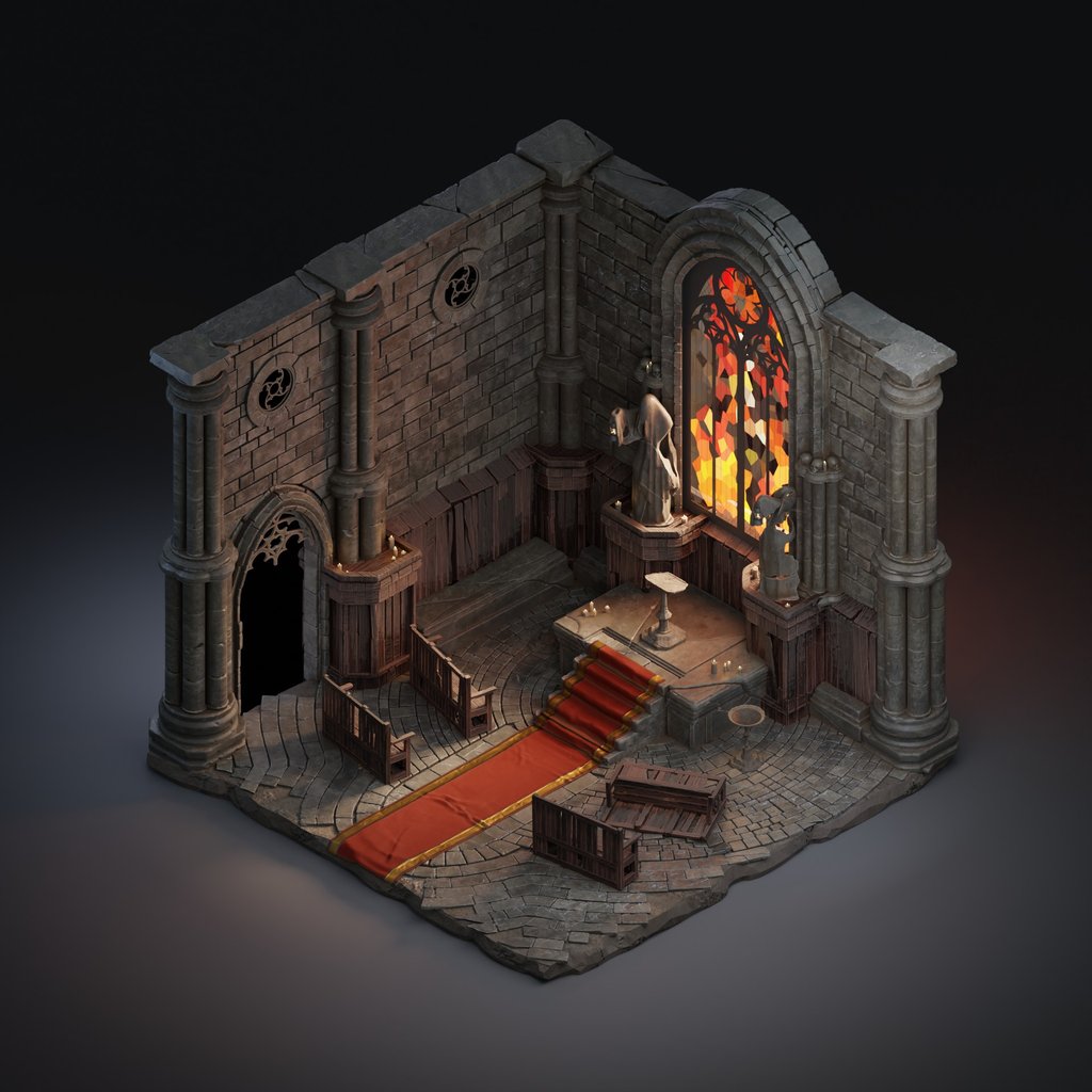 Sci fi lab | Sci-fi scenes | BlenderKit