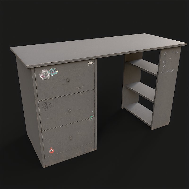 Office Desk | Desks models | BlenderKit