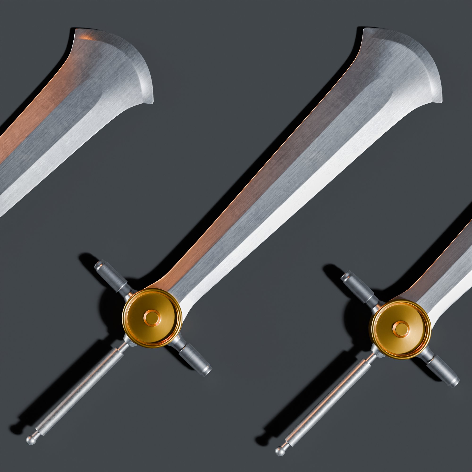 Shimmering Fang Sword | Historical Weapons models | BlenderKit