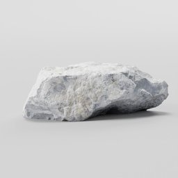 Flat stone | Environment Elements models | BlenderKit
