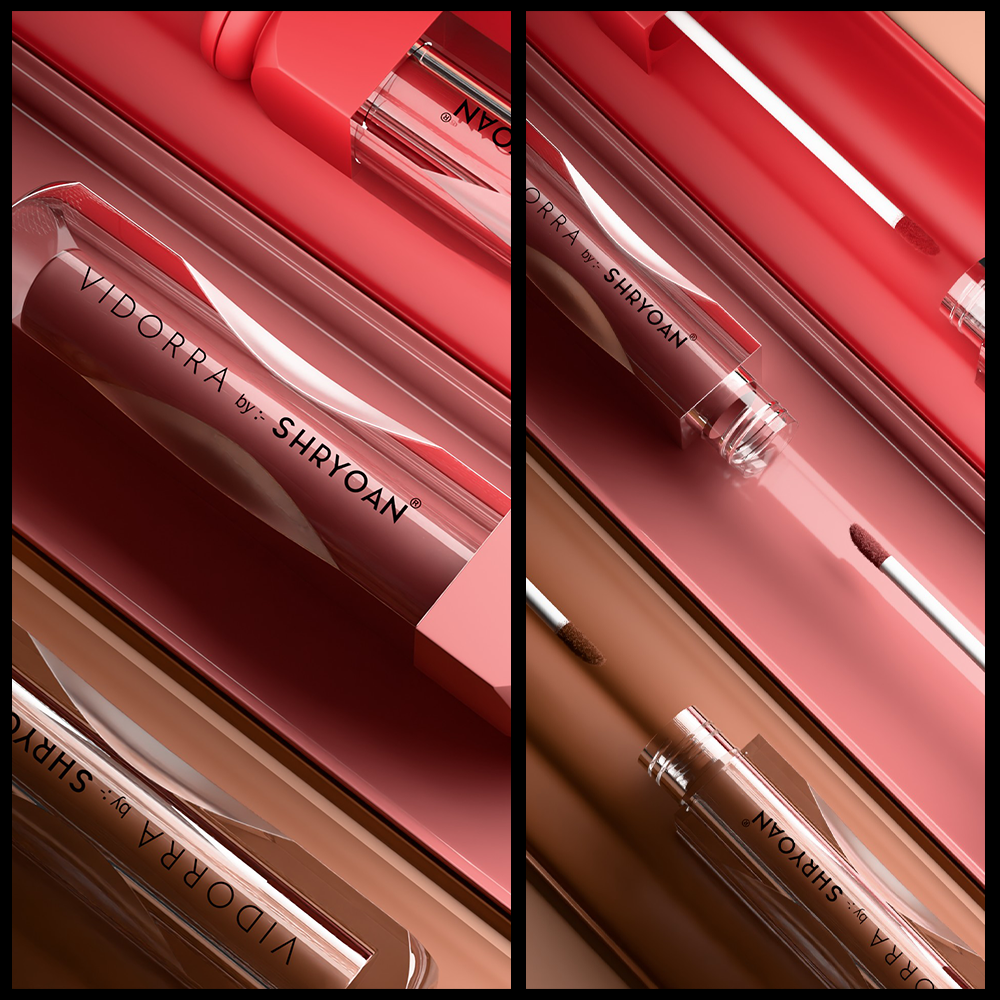 Lipstick with swatch creative shot | Mockup scenes | BlenderKit