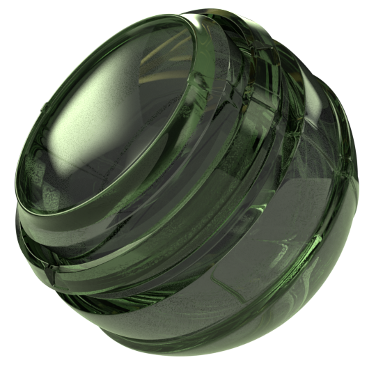 Pulegoso Bottle Glass 03 | FREE 3D glass materials | BlenderKit