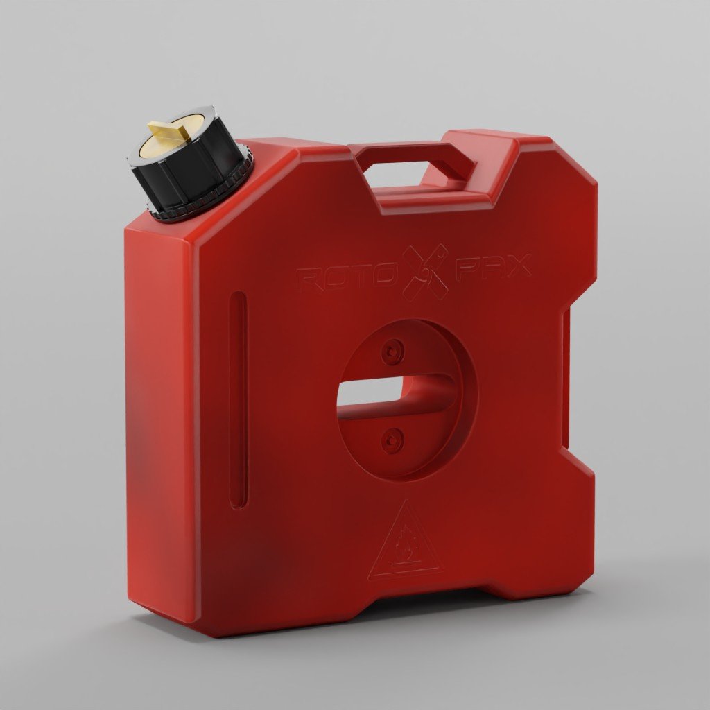 Fuel canister | FREE Handtools models | BlenderKit