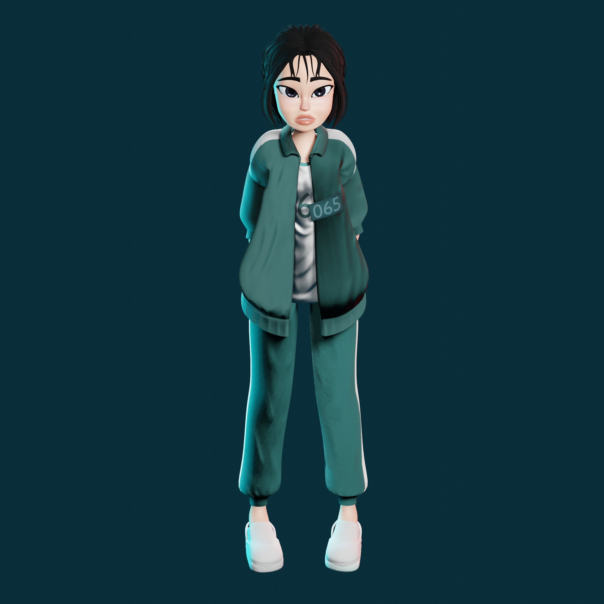Kang Sae-Byeok (Squid Game) | Women models | BlenderKit