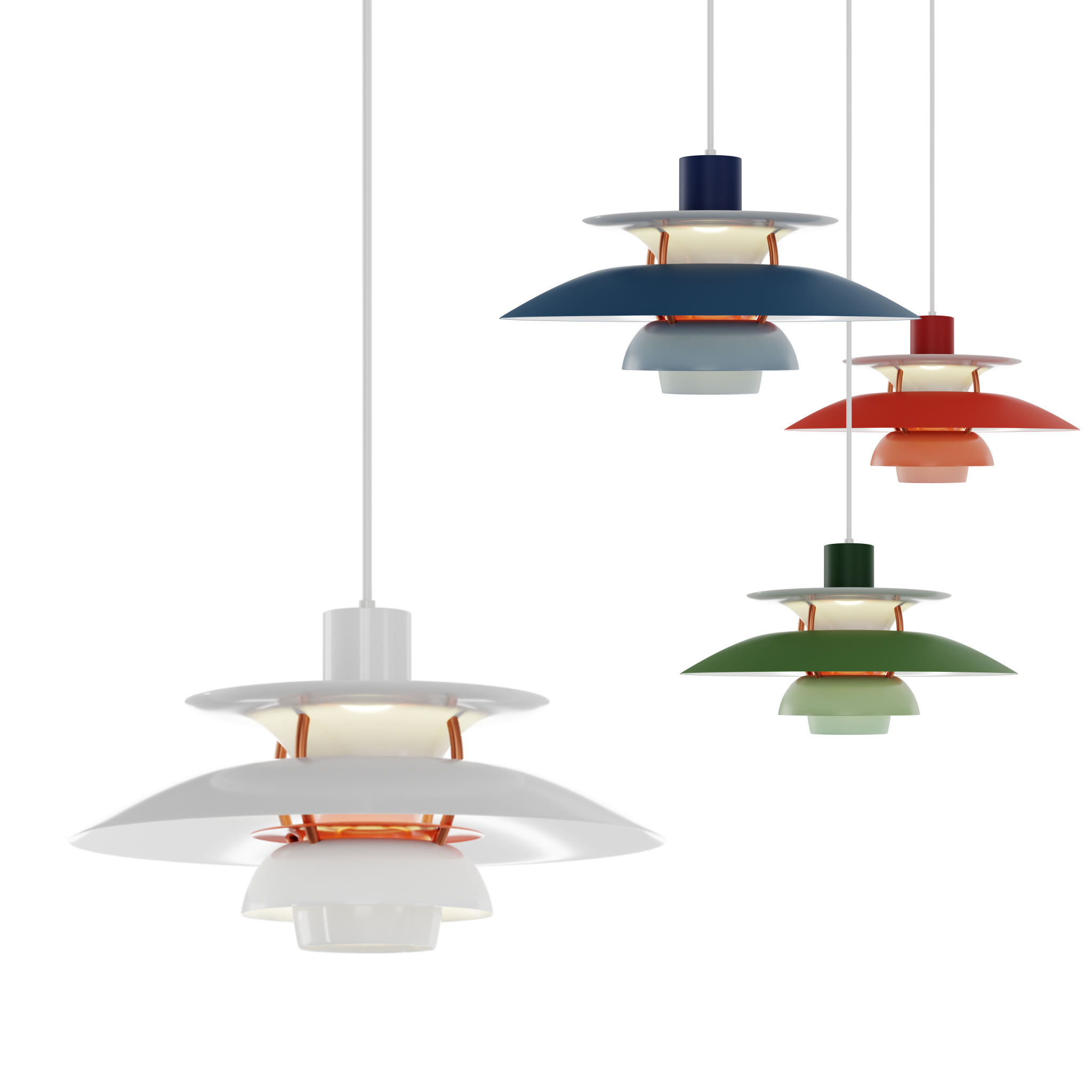 PH 5 pendant light | Ceiling Lights models | BlenderKit