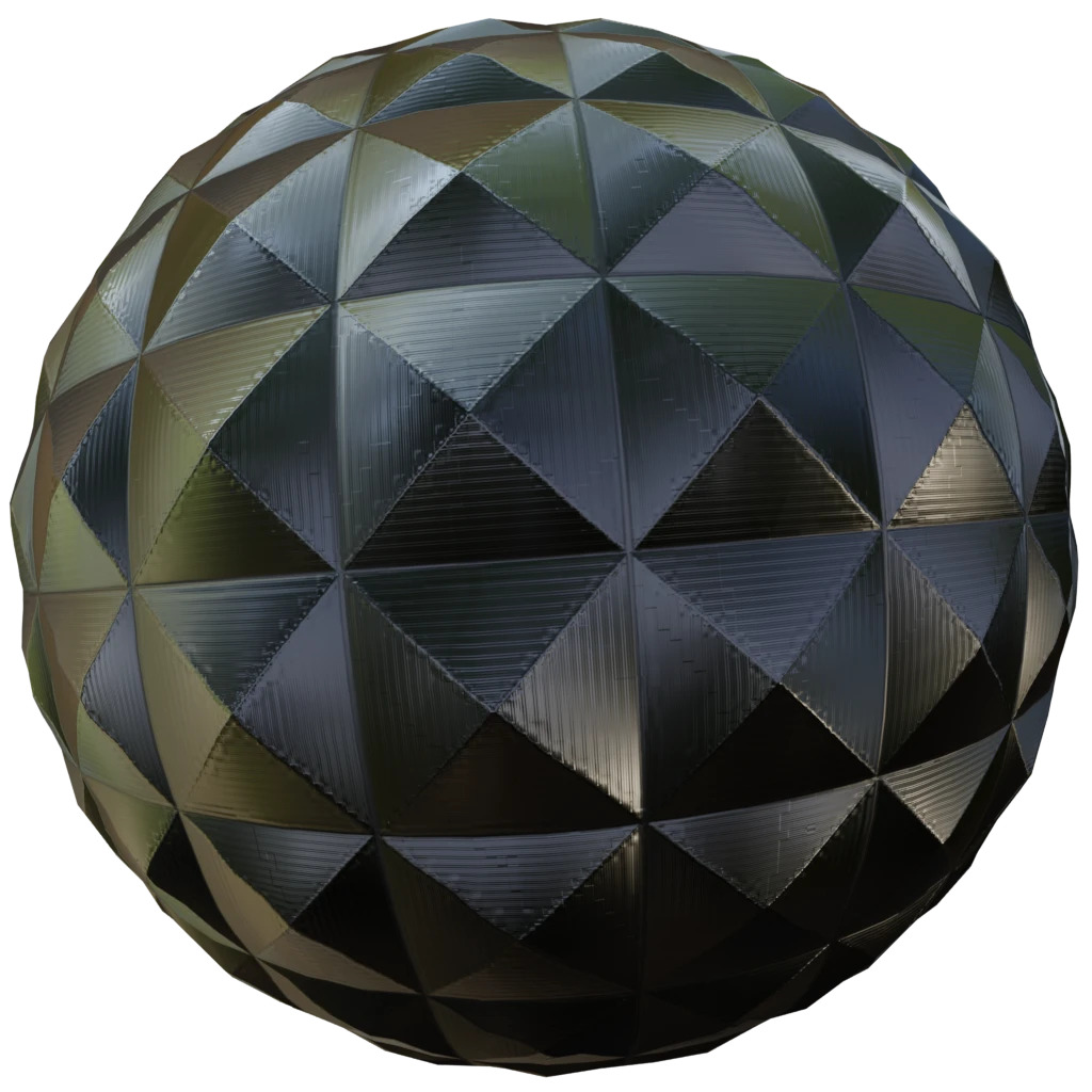 Square pyramids | FREE metal materials | BlenderKit