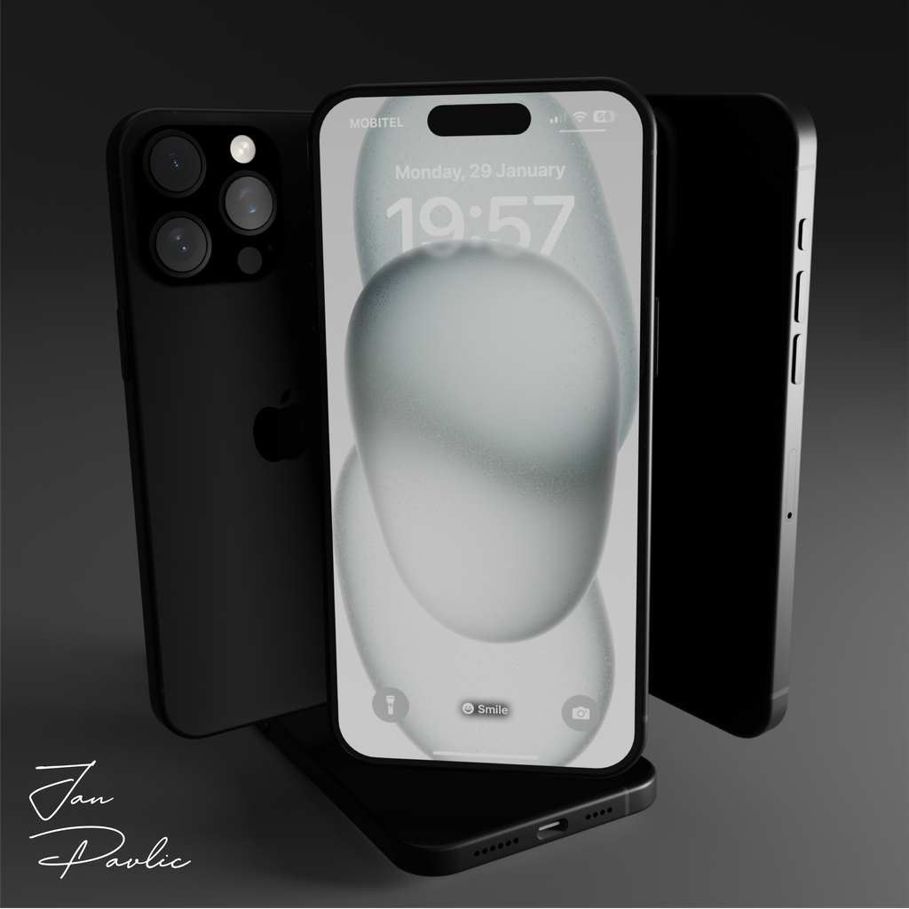 IPhone 16 - Ultra Realistic 3D Model | Smartphones models | BlenderKit