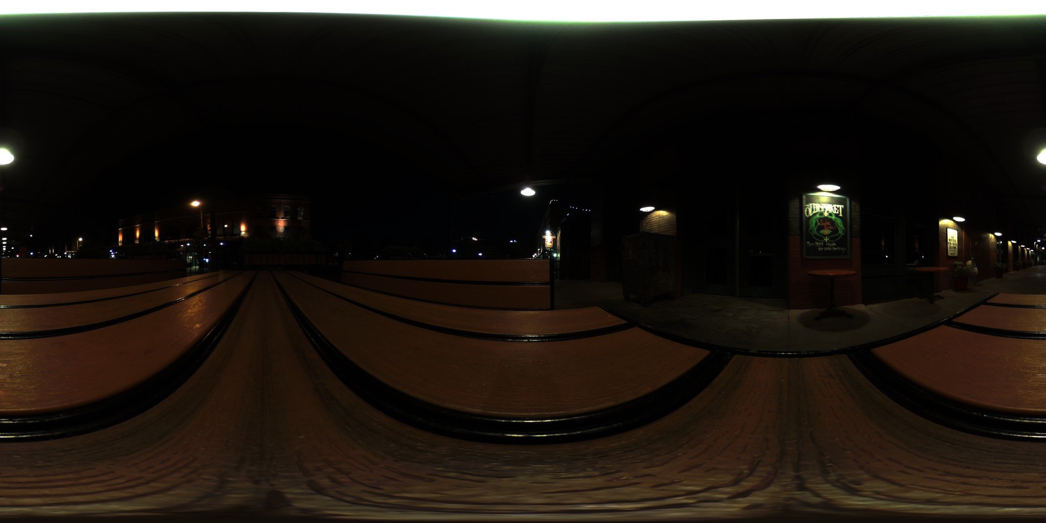 Outdoor Table | Urban Elements HDRis | BlenderKit