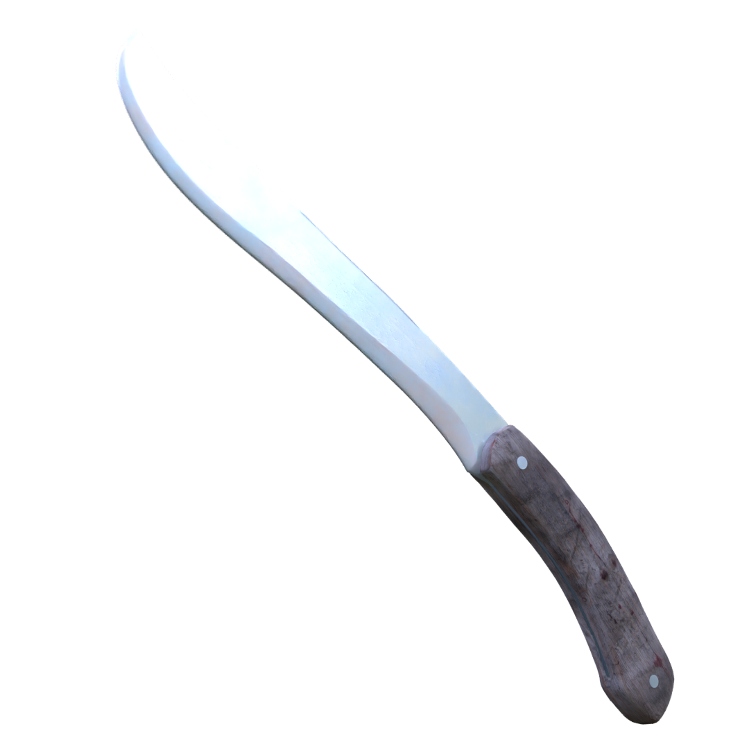 Worn Machete | FREE Modern Weapons models | BlenderKit
