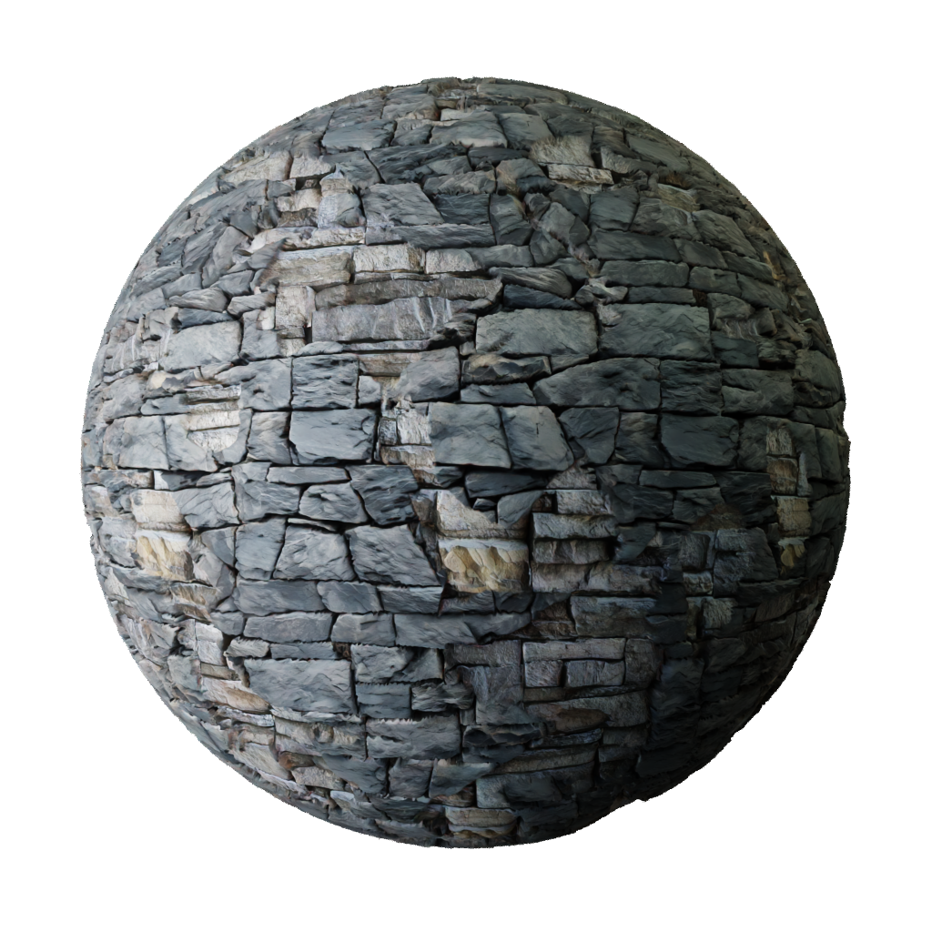 Rock Wall | FREE stone materials | BlenderKit