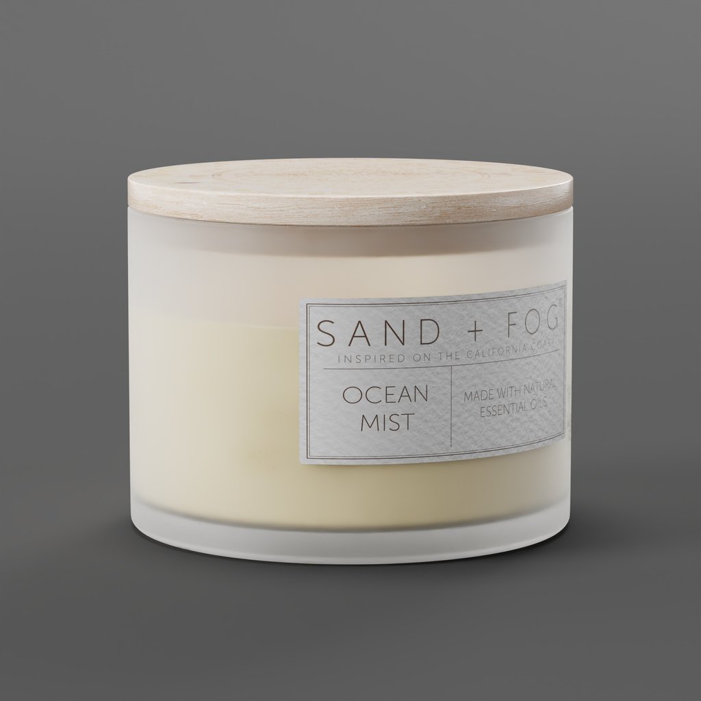 Sand and Fog Candle - Ocean Mist | FREE Miscellaneous models | BlenderKit