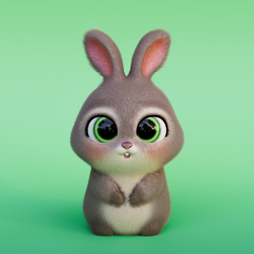 Brown Bunny | FREE Mammals models | BlenderKit
